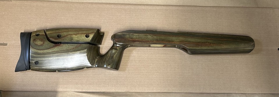 Mauser 98K Rifle, Green Laminate Target Stock, Klinsky- Czech, New, TS ...