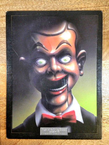Goosebumps Limited Edition Tim Jacobus Print Night Of The Living Dummy ...