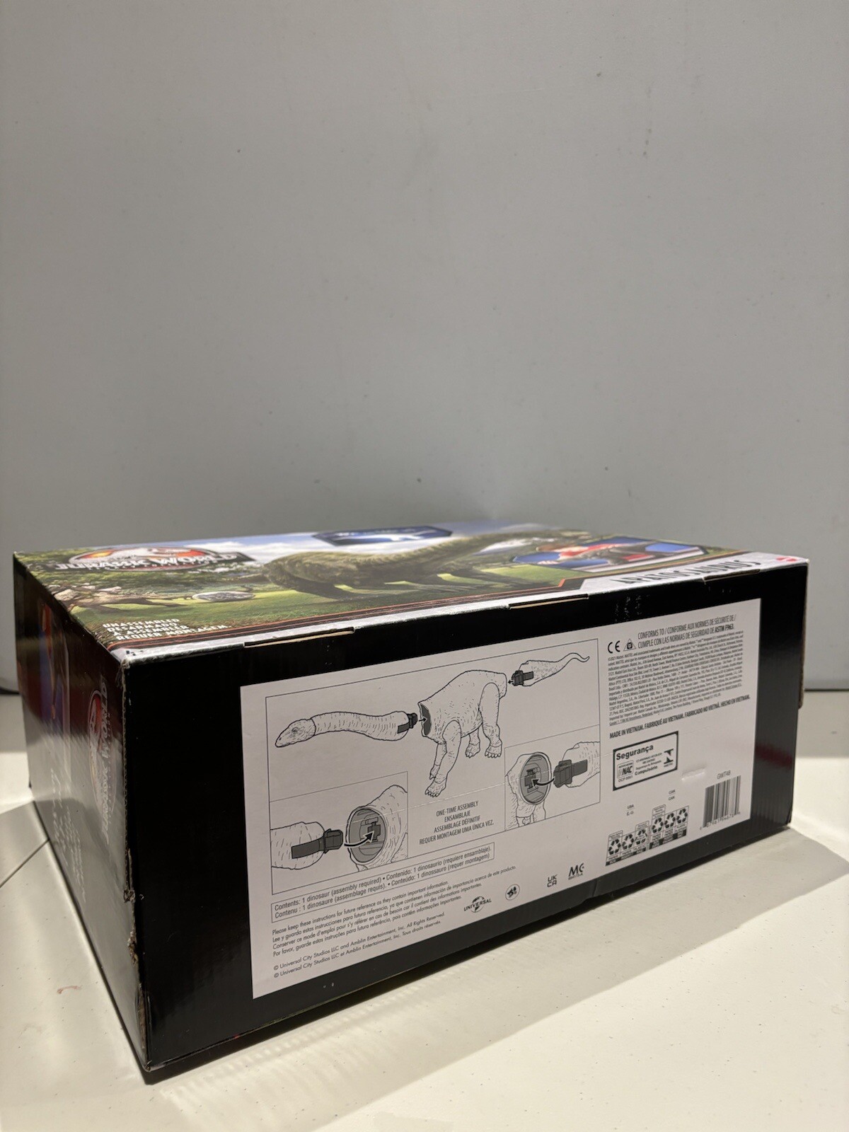 Mattel GWT48 Jurassic World Legacy Collection Apatosaurus Figure for ...