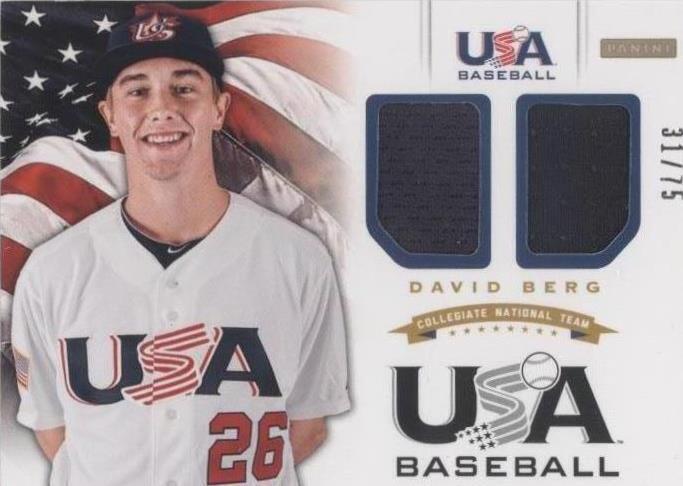 2012 Panini USA Baseball National Team - Collegiate National Team David ...