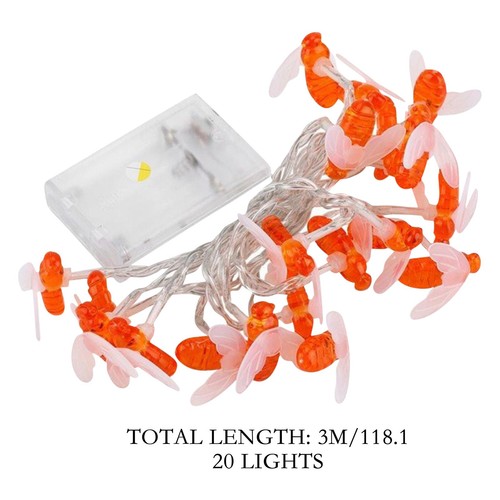 LED Outdoor String lights Garden Decoration Bee Bulb Warm White ...