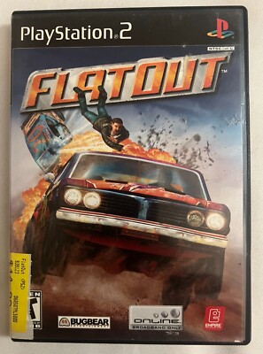 FlatOut Sony PlayStation 2 PS2 VG CIB COMPLETE TESTED | eBay
