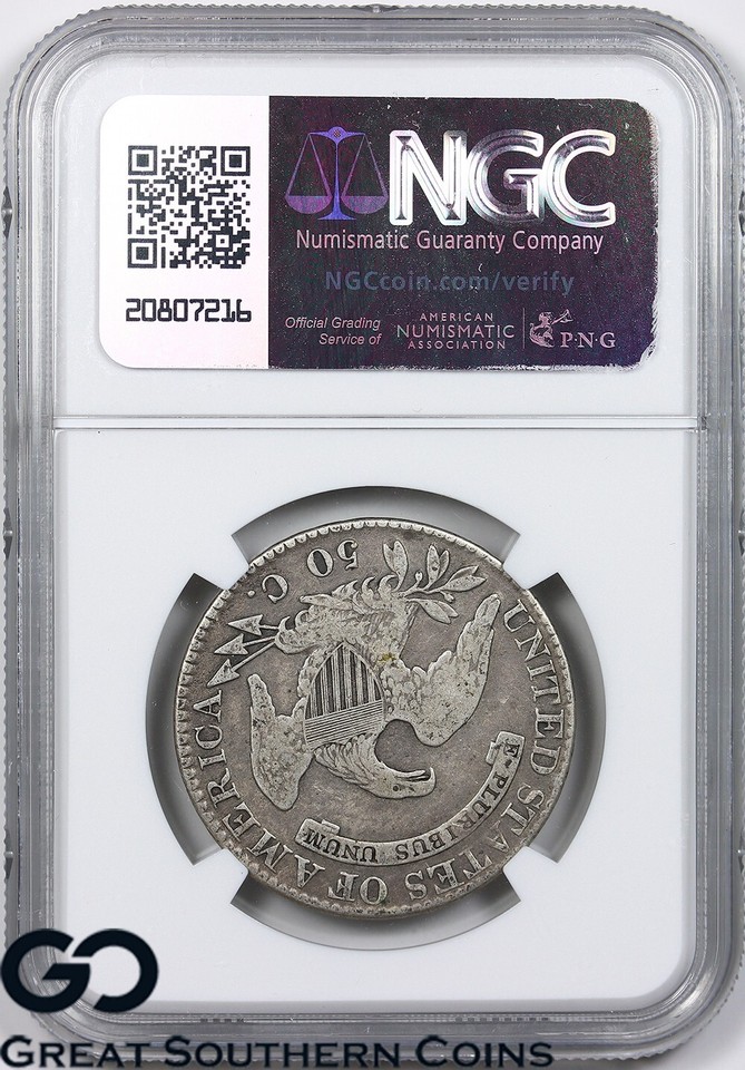 1822 Capped Bust Half Dollar, NGC VG-8 ** Collector Coin In All Grades ...