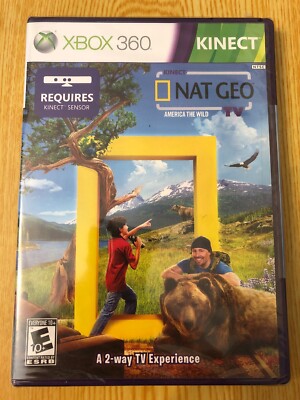Kinect Nat Geo TV: America the Wild (Microsoft Xbox 360, 2012 ...