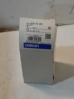 New OMRON H3CR-F8-300 time relay | eBay