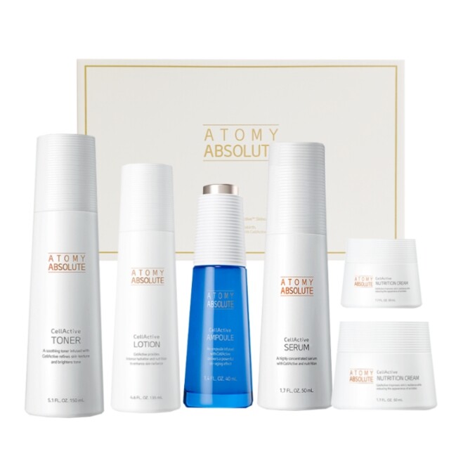 ATOMY Absolute CellActive Set 6-items Dermatology Science Core Essence ...