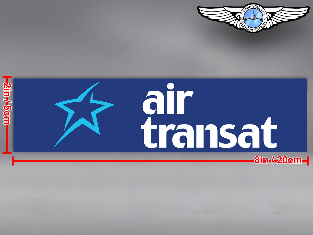 Vacances Transat Logo AIR TRANSAT Logo Crew Tag