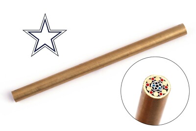 5"CUSTOM MOSAIC PIN 8.02 MM BRASS KNIFE MAKING HANDLE SCALES GRIPS ...