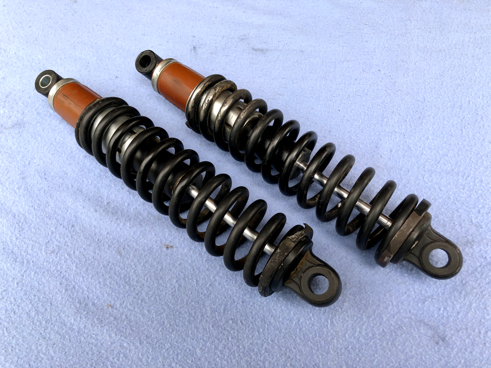 Montesa H6 Enduro - genuine Telesco OEM rear shocks - vintage motocross ...