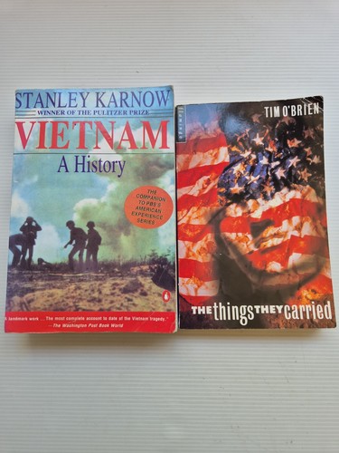 Vietnam War Book Bundle X 2 Paperbacks The Things They Carried& Vietnam ...