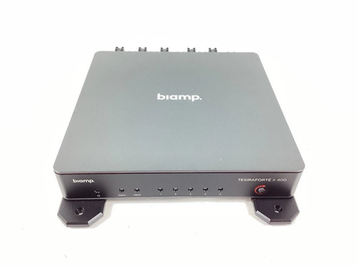 BIAMP TESIRAFORTE X 400 MEETING ROOM DSP MULTI-EFFECTS PROCESSOR - With ...