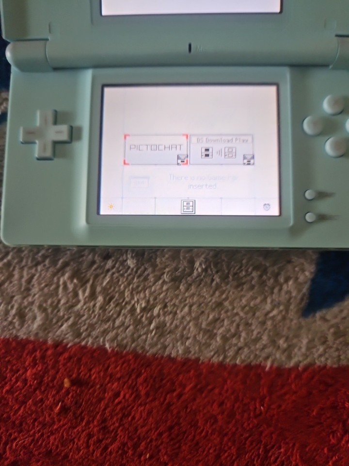 Nintendo DS Lite - Teal - JPN Region Free - Tested & Working - Top ...