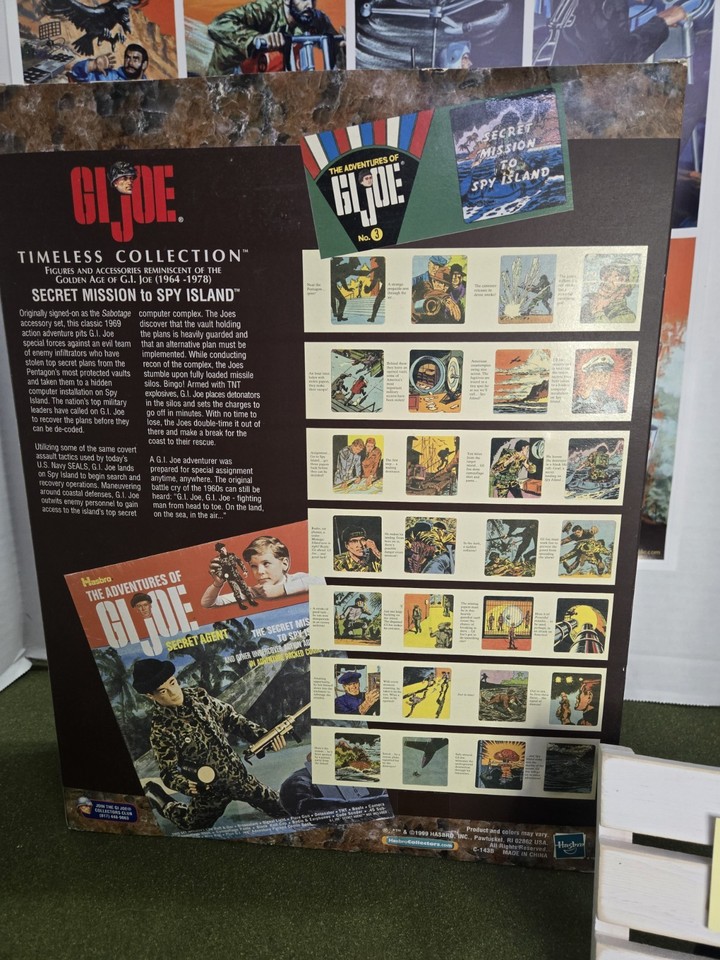 GI Joe Timeless Collection - Secret Mission To Spy Island 1999 Hasbro ...
