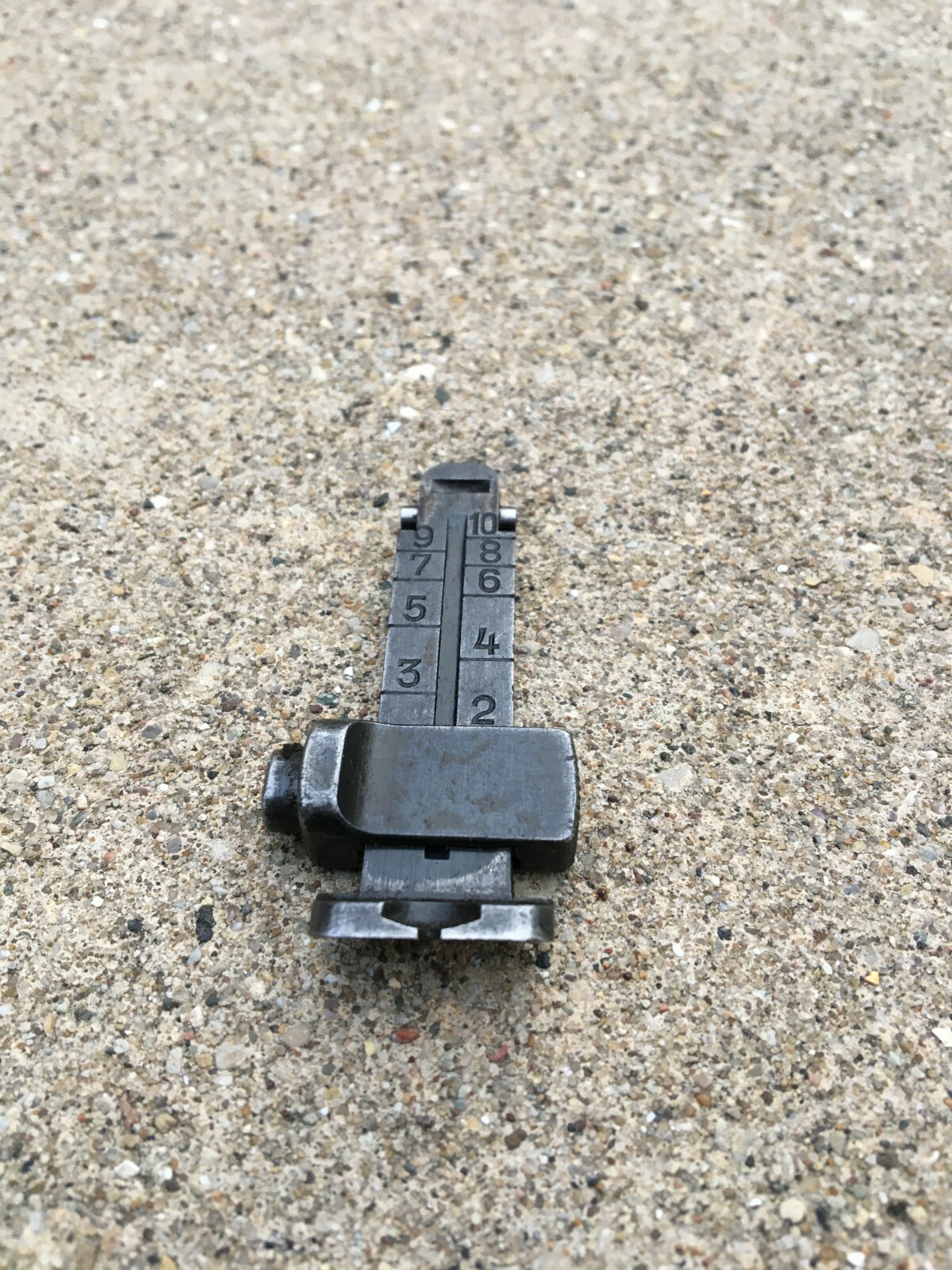 G 33/40 Complete Rear Sight Assembly German G33/40 Mauser Mountain ...