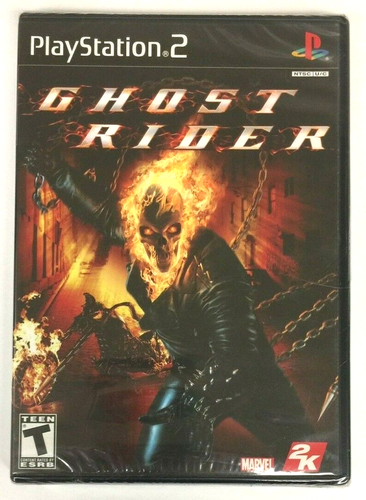 Brand New GHOST RIDER Playstation 2 Video Game PS2 Black Label 2006 NIP ...