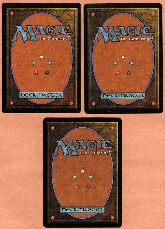 MTG Magic The Gathering 3x Flooded Woodlands - Ice Age (ICE) Rare ...