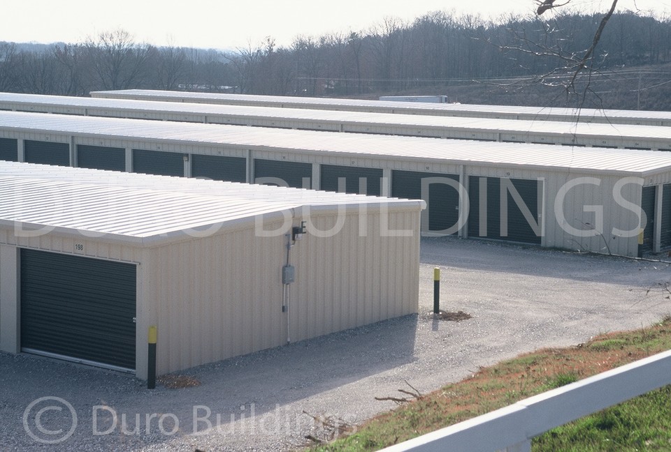 DURO Steel 40x120x8.5 Metal Mini Self Storage Prefabricated Building ...