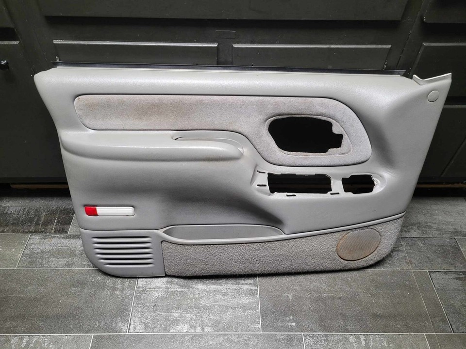 95-98+ OBS Chevy / GMC GRAY Power Window Door Panels **PAIR** LH & RH ...
