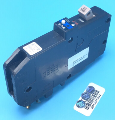 READ New Circuit Breaker Eaton CHFP120A1CS CHFP120DF 20 Amp Dual GFCI ...