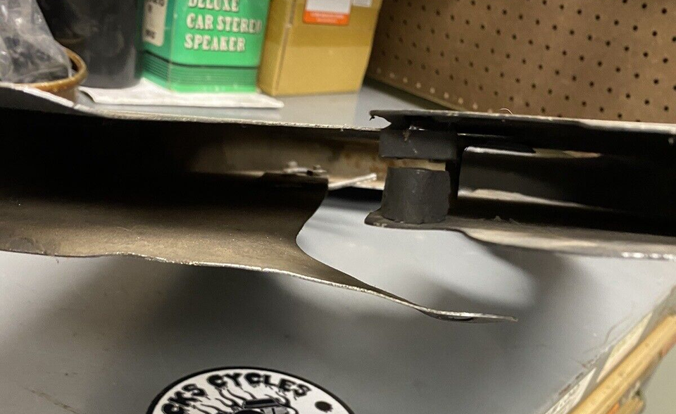 Harley Panhead Shovelhead Chrome Enclosed Rear Swingarm Chain Guard | eBay