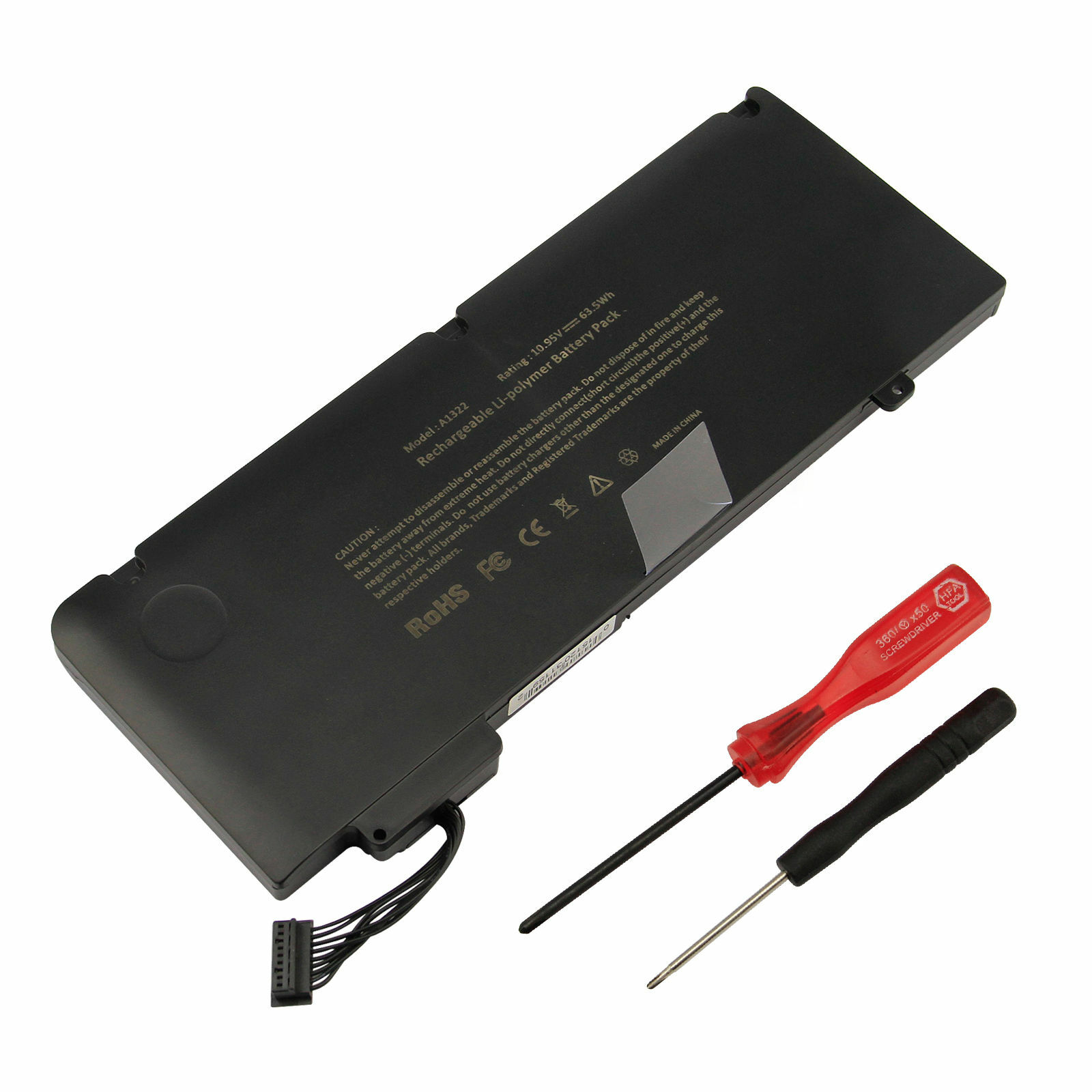 A1322 Battery For Apple MacBook Pro 13" A1278 (2009-2012 Version) 3ICP5 ...