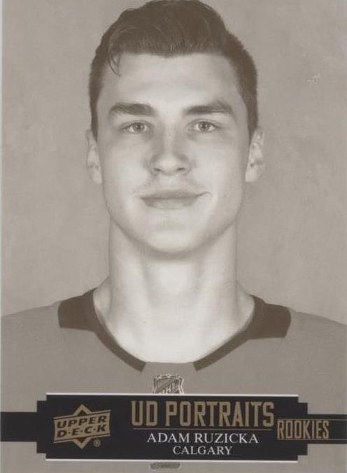 2021-22 Upper Deck Series 2 - Ud Portraits Rookies Adam Ruzicka #P-70 ...
