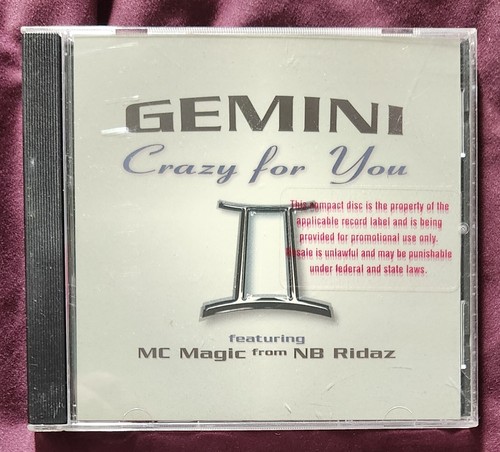 Gemini - Crazy For You - Promo CD Single - Like New | eBay