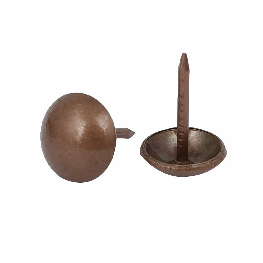 1.1cm Dia Thumbtack Upholstery Decorative Nail Thumb Tack Copper Tone ...