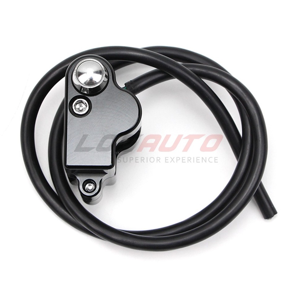 For Harley Universal 1'' Handlebar Control Switch Motorcycle Start ...