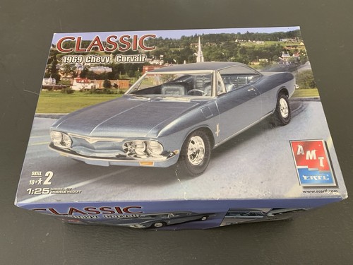 1/25 model car kit 1969 chevy corvair amt ertl for parts junkyard | eBay