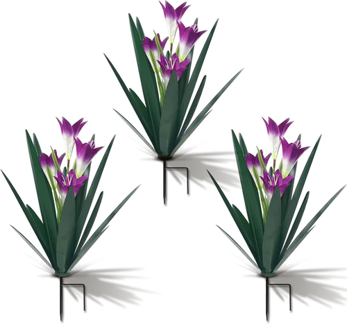 Metal Agave Plant Outdoor Decoration Lily Mexican Yard Art Garden Gift ...