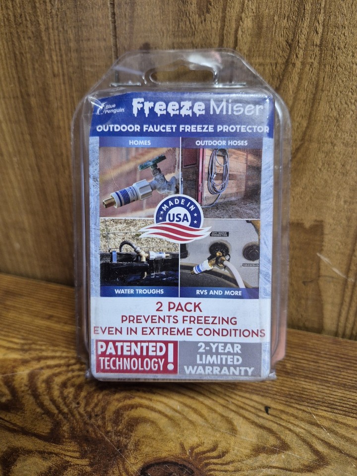 Freeze Miser 2 Pack - Outdoor Faucet Freeze Protection | Durable ...