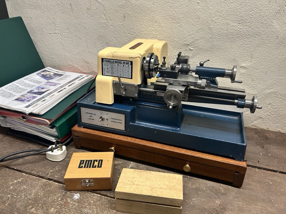Cowells Model 90 ME Watchmakers / Model Engineers Lathe With Tools VGC ...