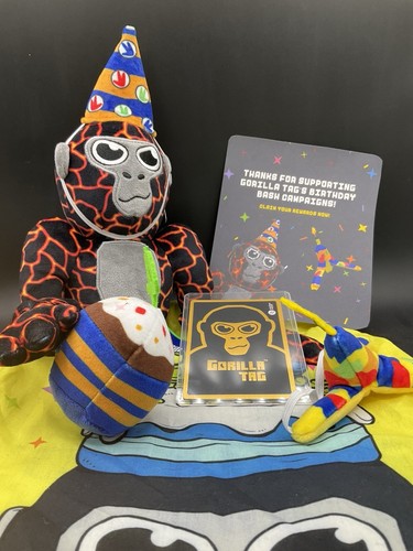 Gorilla Tag Monke Plush now WITH CODE Official GT Lava Monke Axiom ...