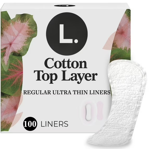 Ultra Thin Liners for Women, Regular Coverage, Organic Cotton Top Layer ...
