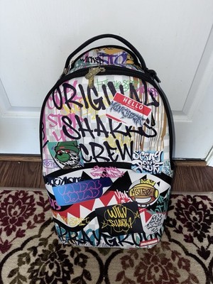 Sprayground Graffiti Graphic Backpack (TAG INCLUDED) | eBay