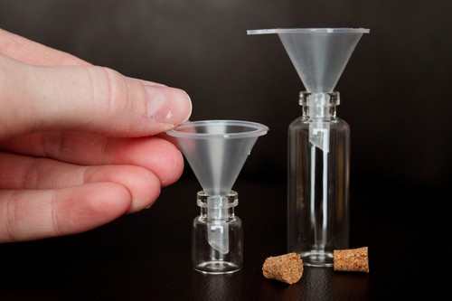 Tiny Funnel 3 or 6 Pk for Filling Miniature Bottles w/ Pixie Dust, Essential Oil | eBay