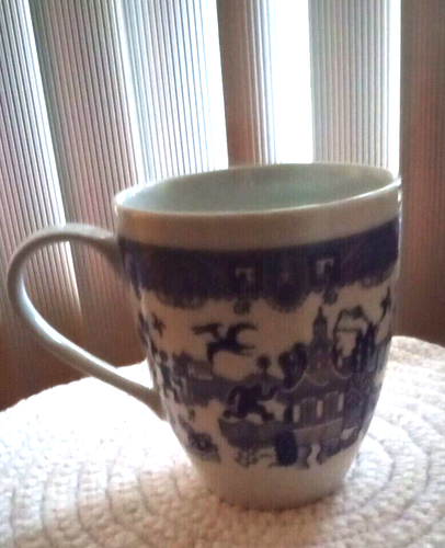 Calamityware Blue Willow 12 Oz mug By Don Moyer 2015 Things -Could-Be ...