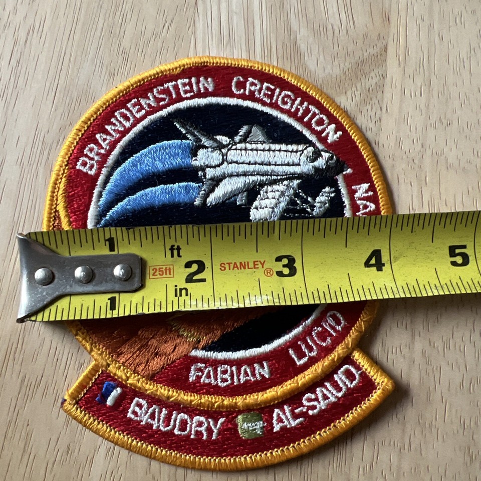 NASA Space Shuttle Discovery STS-51G Mission Patch | eBay