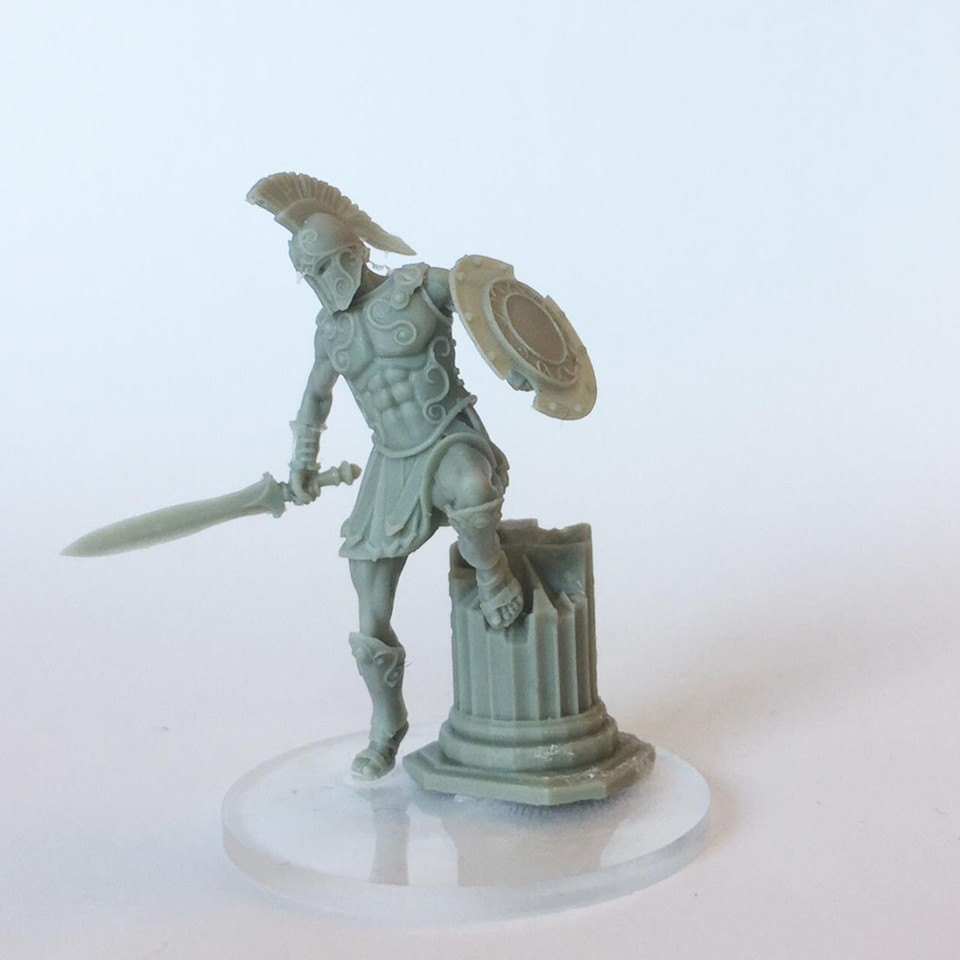 Achilles Resin Sculpture Statue Model Kit Unpainted/Unassembled | eBay