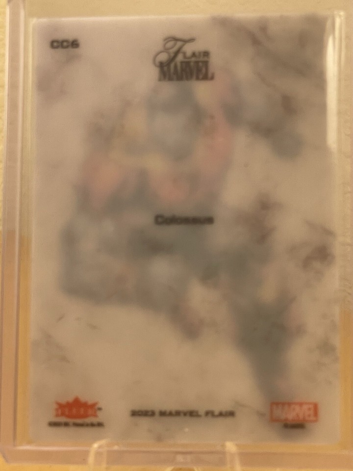 2023 Flair Marvel Carved Colossus #CC6 SSP Rare | eBay