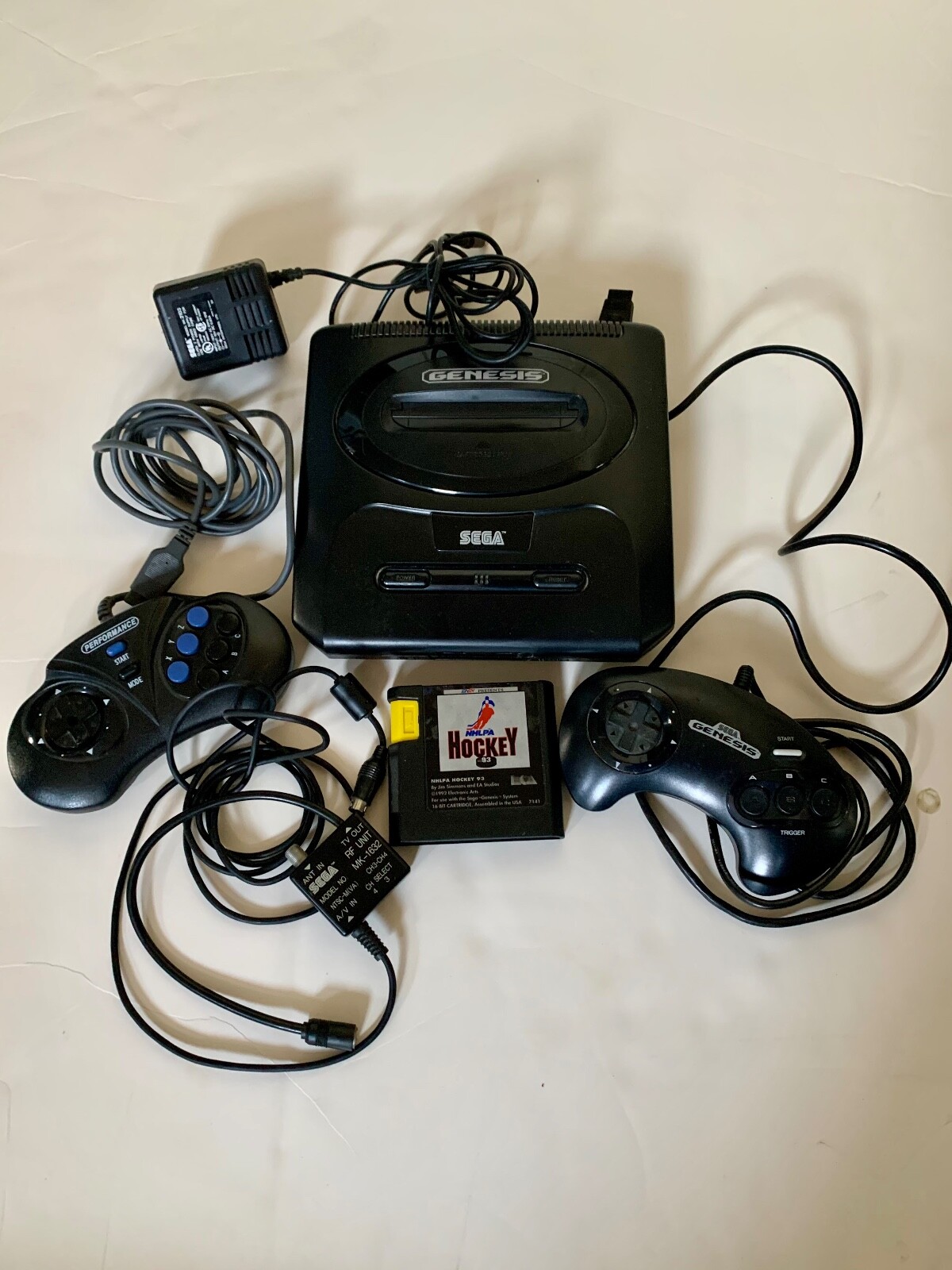 Vintage Sega Genesis Game System MK-1631 Console & Game Bundle | eBay