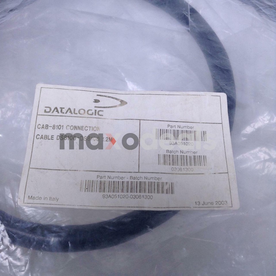 Datalogic CAB-8101 Connection Cable DS8100-DS8100 93A051020 NFP | eBay