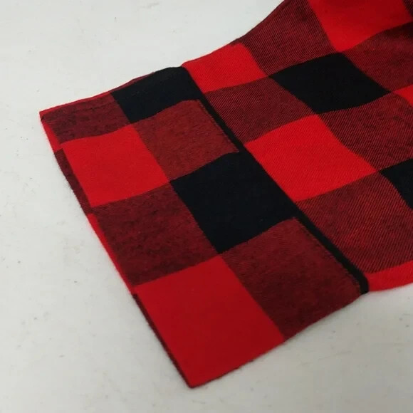 NEW! Women's Red Buffalo Check Flannel Pajama Set - Wondershop | eBay