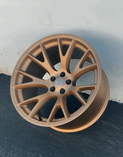 MATTE BRONZE HELLCAT WHEELS 20X11" SET DEEP CONCAVE CHALLENGER/CHARGER ...
