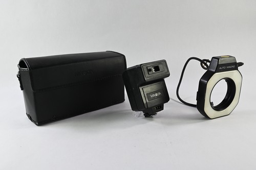 Minolta Auto Electroflash 80PX Ring Light/Macro Flash #G786 | eBay