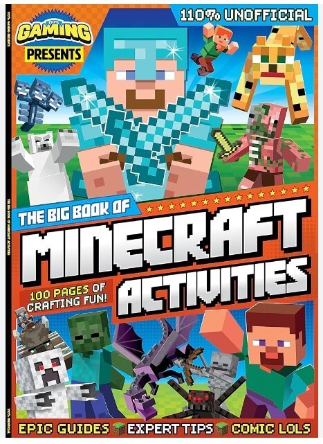 Gaming Presents THE BIG BOOK OF MINECRAFT ACTIVITIES / 100 Pages of ...