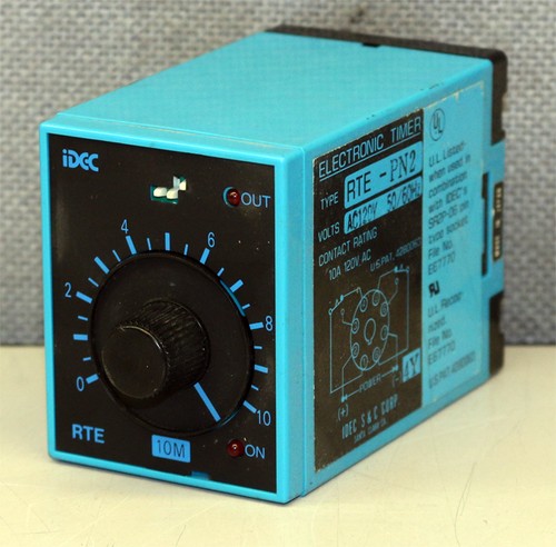 Idec RTE-PN2 Time Delay Relay Electronic Timer 0 - 10 Minutes | eBay