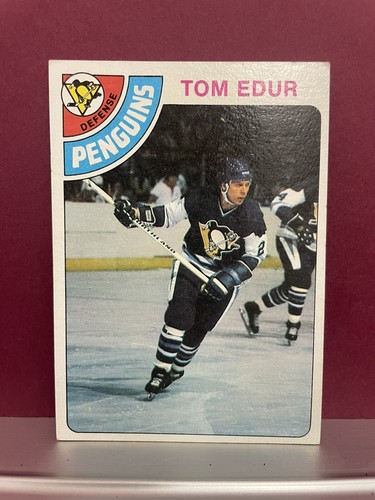 TOM EDUR 1978 Topps Hockey #119 | eBay