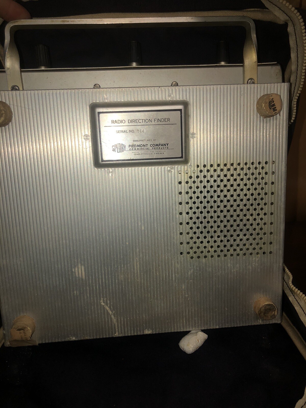 Sperry Radio Direction Finder Receiver Vintage | eBay